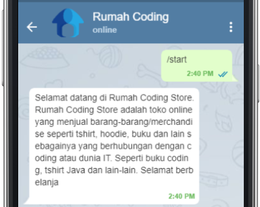 Workshop Google App Script: Membuat Bot Toko Online Menggunakan Telegram
